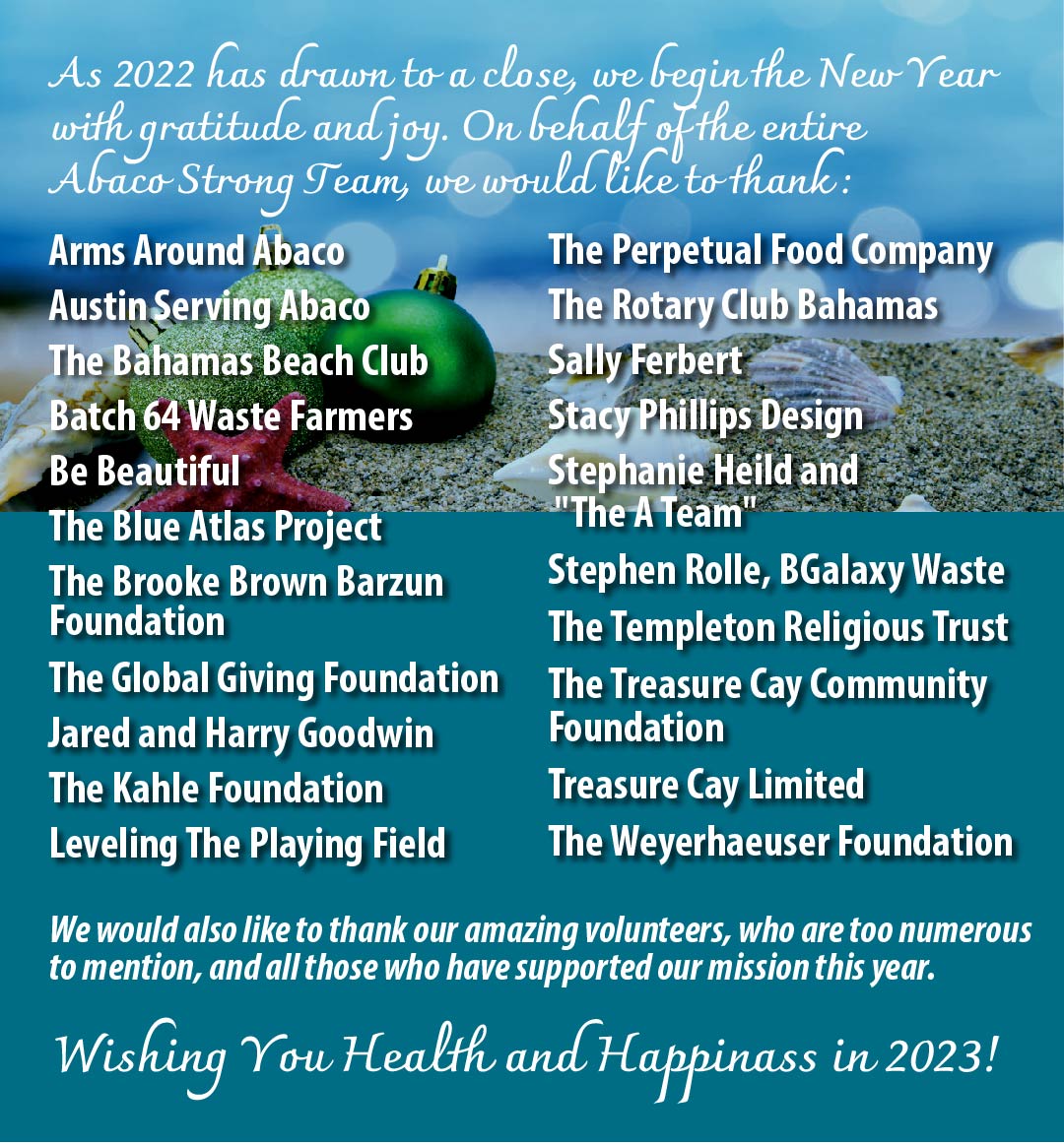 Abaco Strong Abaco Strong - Abaco Strong hurricane Dorian treasure cay